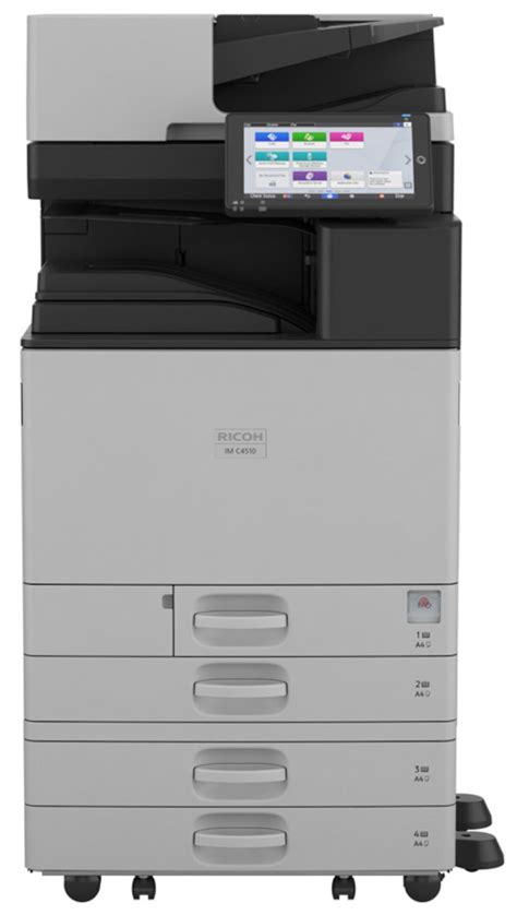 Ricoh Im C4510 Color Laser Multifunction Printer Copyfaxes