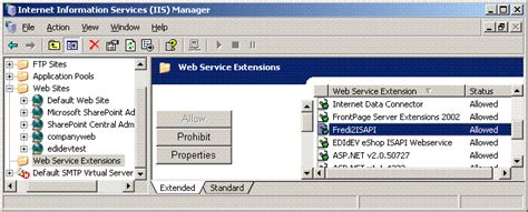 framework edi isapi extension