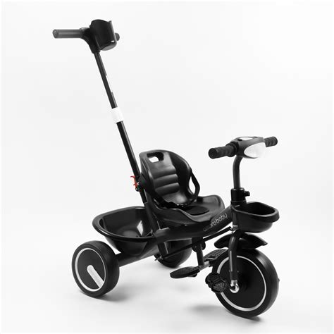 Велосипед с ручкой AmaroBaby STREET RIDER чёрный купить по цене 4111 ...