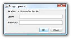 Adding Authentication Image Uploader Dual