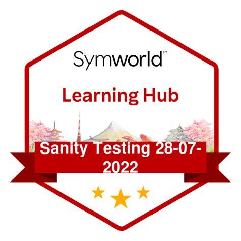 Sanity Testing 28 07 2022 Credly