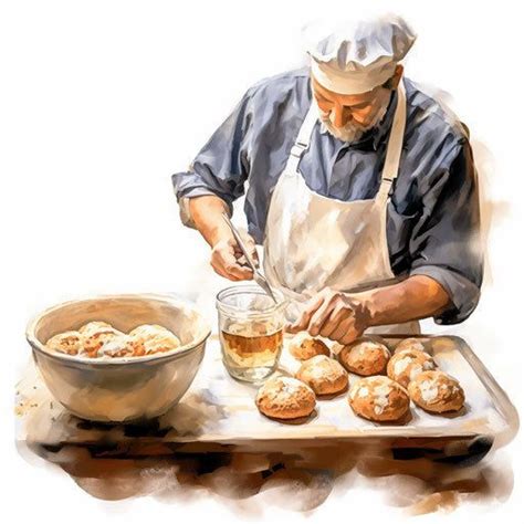 Impressionistic Art Style Baking Graphics High Res 4k Vector Artofit
