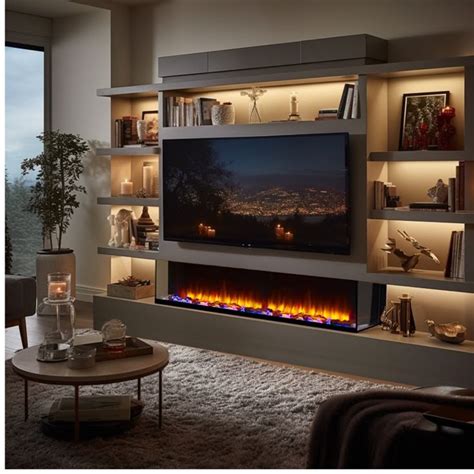 Style Your Media Wall For Maximum Impact Fire And Frost