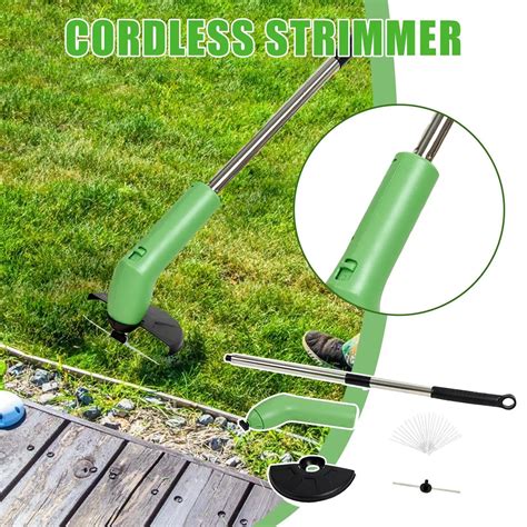 Cordless Strimmer Small Electric Edger Grass Eater Handheld Lawn Mower