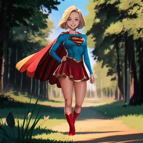 Ideogram Test Supergirl Forest Clearing 13 By Elodtrebor On Deviantart