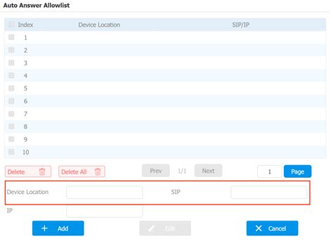 Configure Auto Answer For Calls On Indoor Monitors