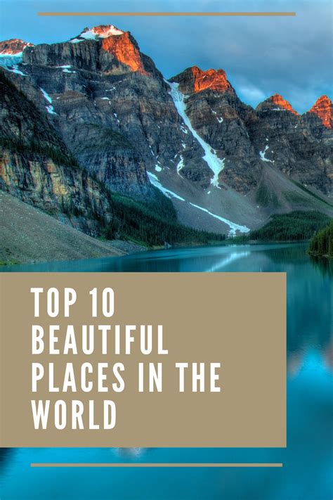 Top 10 Beautiful Places In The World You Must Visit In Life Artofit