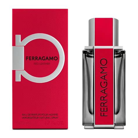 Ferragamo Red Leather Ferragamo Chez Kalista Parfums