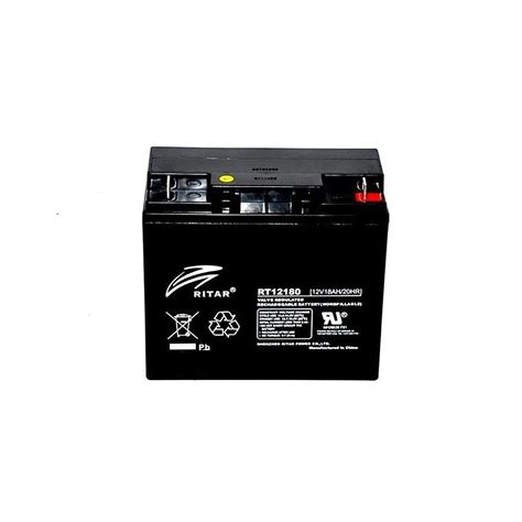 Buy Ritar Rt12180 12v 18ah Sla Replacement Battery Masterpiece Systems Limited
