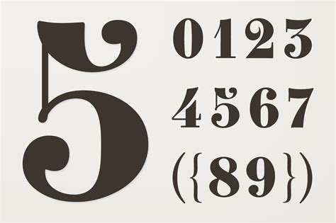 Best Number Fonts Number Fonts Lettering Fonts