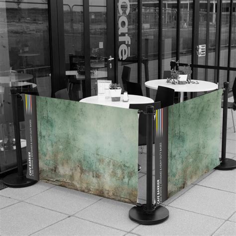 Café Barriers And Queue Management Very Displays