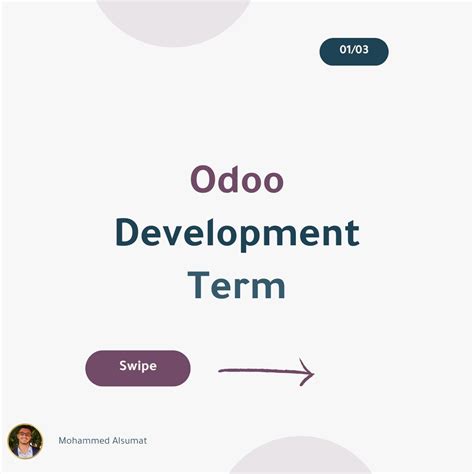 Odoo Python Erp Development Mohammed Alsumat