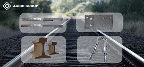 Steel Rail Rail Joint Tie Plate Turnout Agico Rail Introduces Rail Components