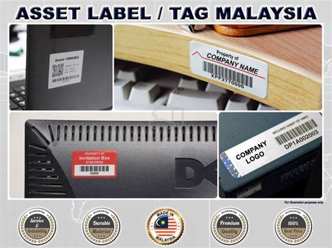 Asset Tagging Label Sticker Malaysia Services For Sale In City Centre Kuala Lumpur