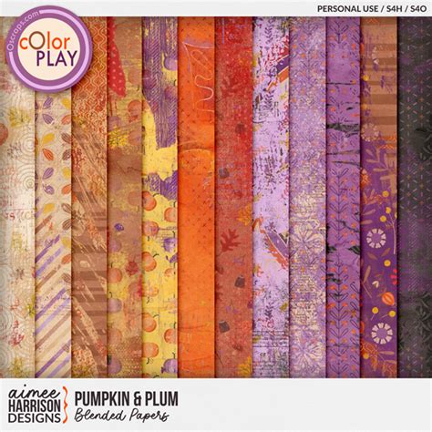 Pumpkin And Plum Is 50 Off And A Freebie Aimee Harrison Designs
