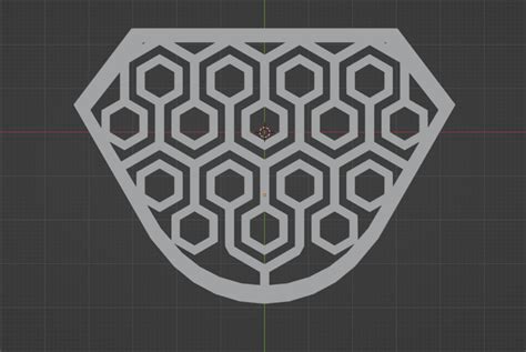 Stl File Orthodontic Base Hexagon Pattern・3d Printer Design To Download