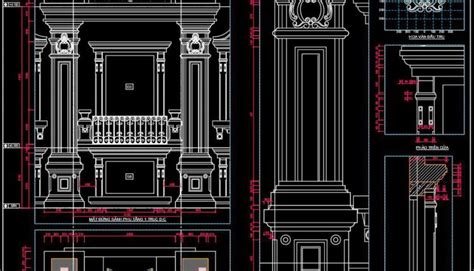 364 Download Of Cad Drawings Of European Classical Architectural Details 4 Free Cad Blocks