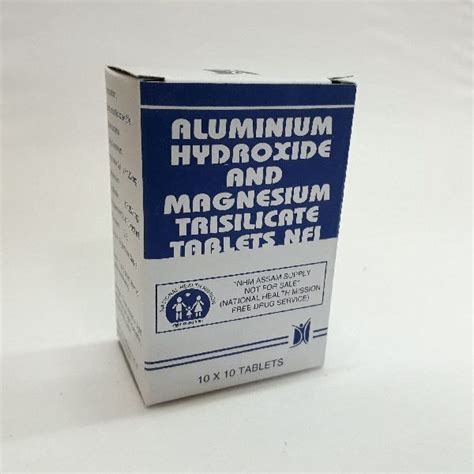 Aluminium Hydroxide Magnesium Trisilicate Tablet Nfi At Best Price In