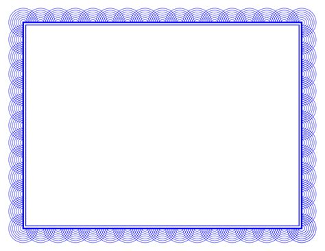 Diploma Blue Certificate Border Paper Clipart Best Clipart Best