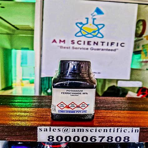Potassium Ferricyanide 98 Extra Pure At 66080 Inr In Jaipur Am