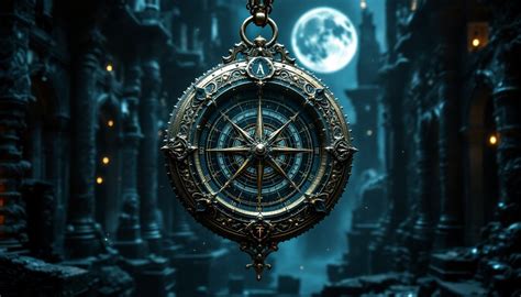 Free Moonlit Gothic Compass Photo Compass Gothic Vintage Download At Stockcake