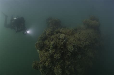 Underwater At The Uss Arizona Pearl Harbor National Memorial Us