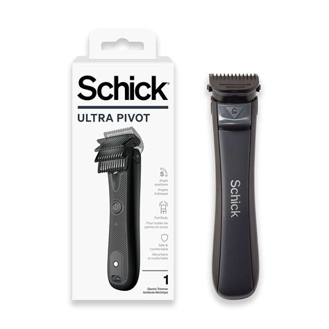 Schick Ultra Pivot Body Trimmer For Men Manscaping