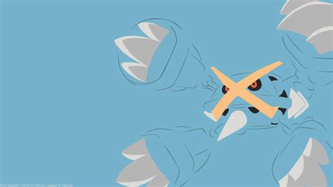 Metagross Body Blue Background Wallpaper Wallpapersok