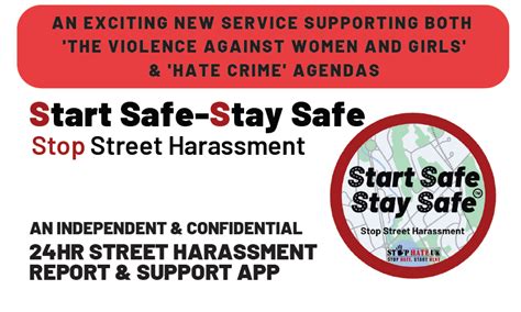 Start Safe Stay Safe Street Harassment App Stop Hate Uk