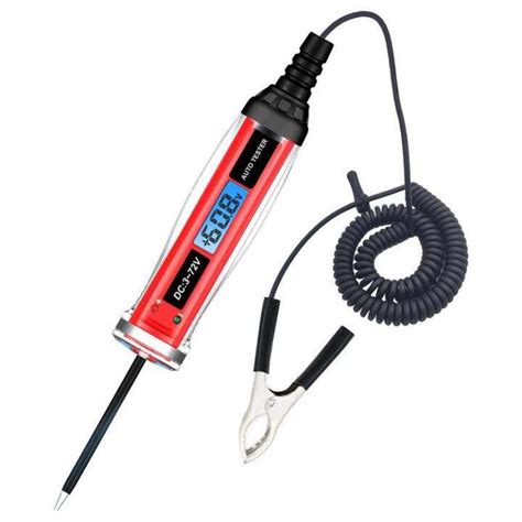 Car Circuit Test Pen Dc3 72v Auto Circuit Digital Bidirectional Tester