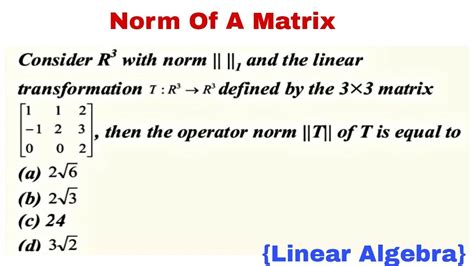 Orthogonal Matrix Vector Norm At Mamie Jones Blog