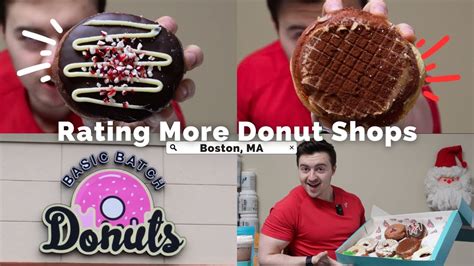 Trying Basic Batch Donuts Pt 4 Dec Flavors Youtube