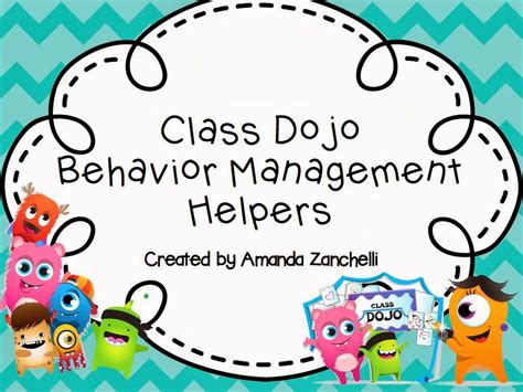 Class Dojo An Online Behavior Management Tool Class Dojo Dojo Behavior Management