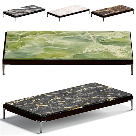 Minotti Patio Table 180 Cm 5 Colors Version 3d Model