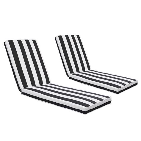 Latitude Run® 2pcs Outdoor Lounge Chair Cushion Replacement Patio