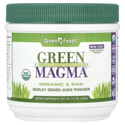 Green Foods Dr Hagiwara Organic Superfood Green Magma Barley Grass