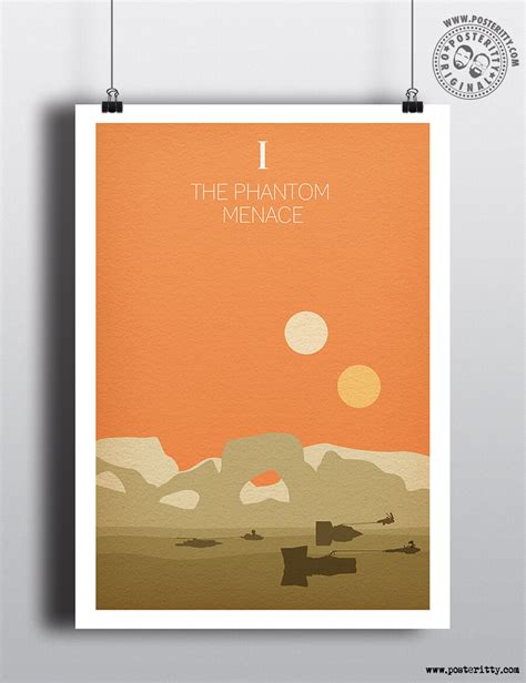 Star Wars Minimalist Art Posters