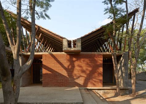 Sameep Padora Builds Buddhist Learning Centre In An Indian Forest Grove