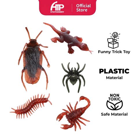 Small Prank Rubber Fake Toys Simulation Centipede Scorpion Lizard