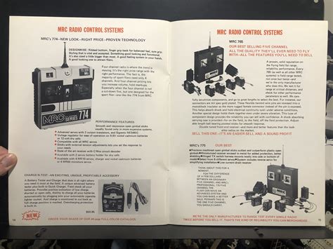 Mrc Model Rectifier Corporation 1978 Hobby Catalog Parry Game Preserve