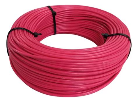 Cable Multifilar 2mm Rojo Rollo 100mts Cuotas Sin Interés