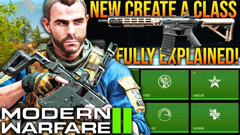 Modern Warfare 2 New Create A Class Fully Explained Loadouts Perks