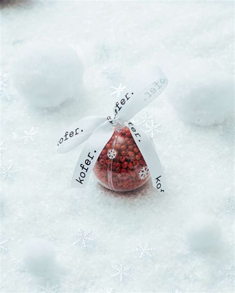 Kuglica Začina Crveni Papar 6 Cm Kofer