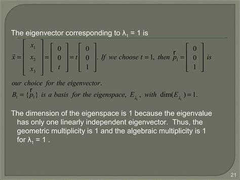 Eigen Values And Eigenvectors Ppt