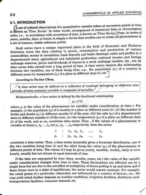 Time Series Notes Pdf Time Series Logarithm