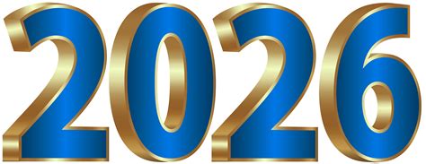 Año 2026 Png