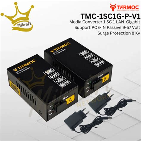 Jual Tarmoc Tmc 1sc1g P 1 Fo 1 Lan Gigabit Poe In 5 24v Htb Mini Gs
