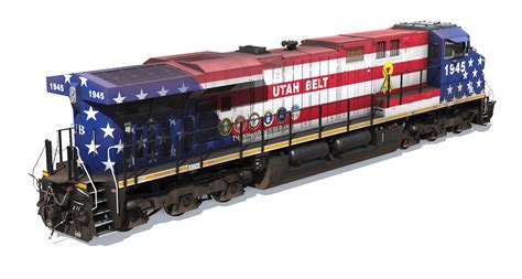 Utah Belt Heritage And Veterans Es44ac Virtual Railroad Mods