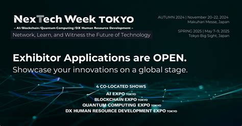 Nextech Week Tokyo Ready For Spring 2024 Press Release Distribution