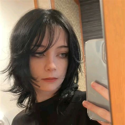 Pitayaq On Ig Estética Preto E Branco Aparência De Cabelo Estilo